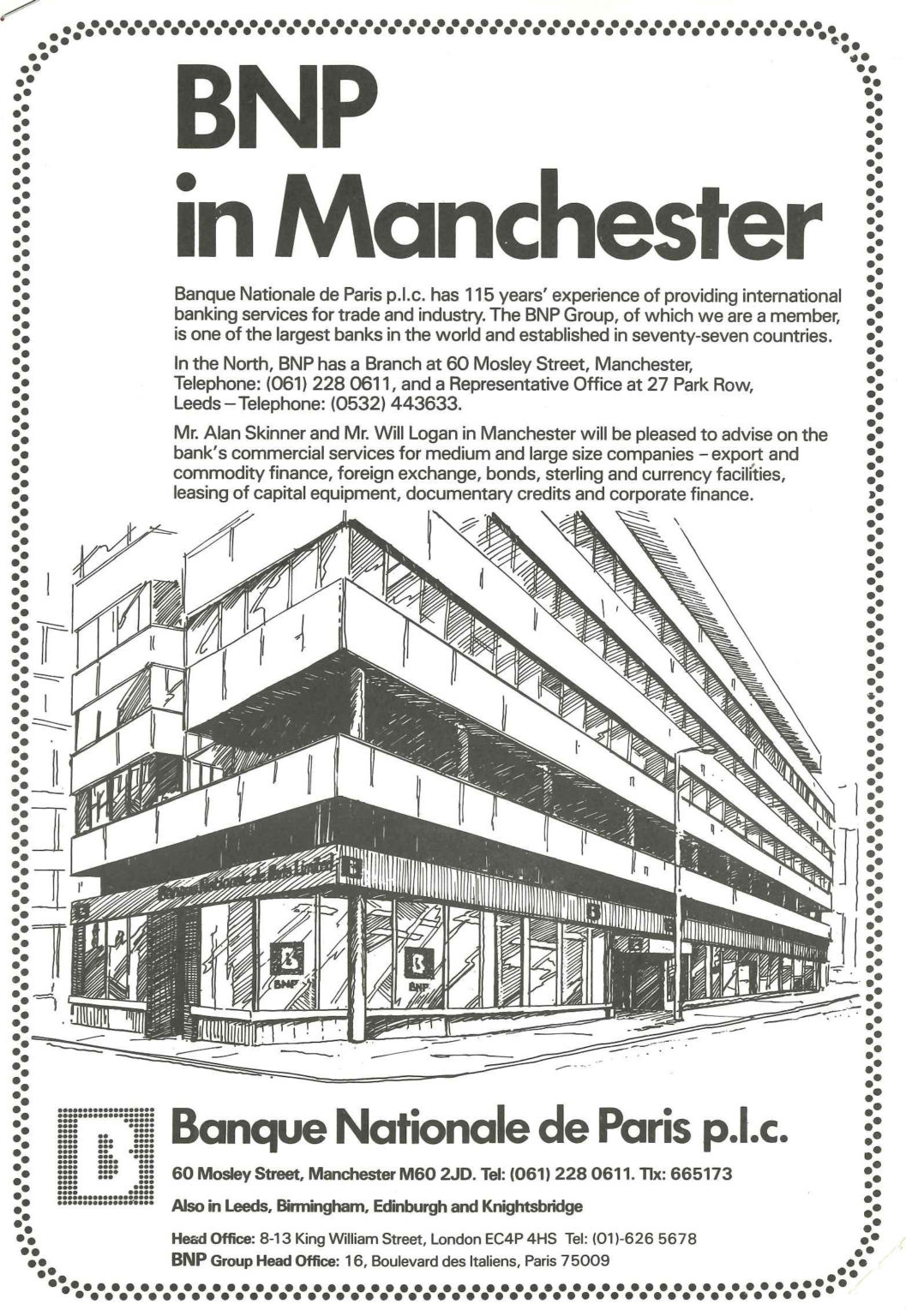 The BNP Paribas Group in London and its staff - BNP Paribas