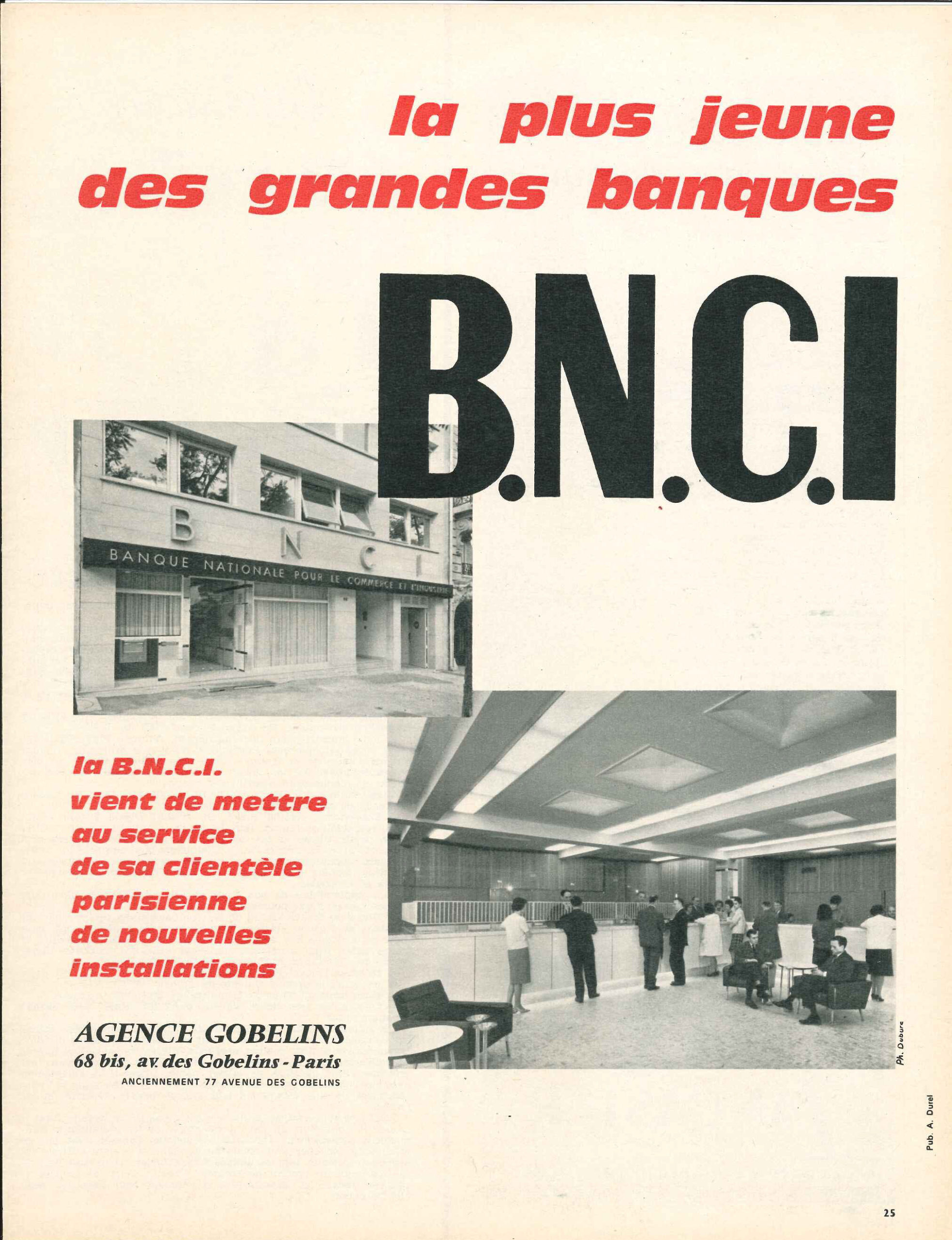 La BNCI, la plus jeune des grandes banques - BNP Paribas