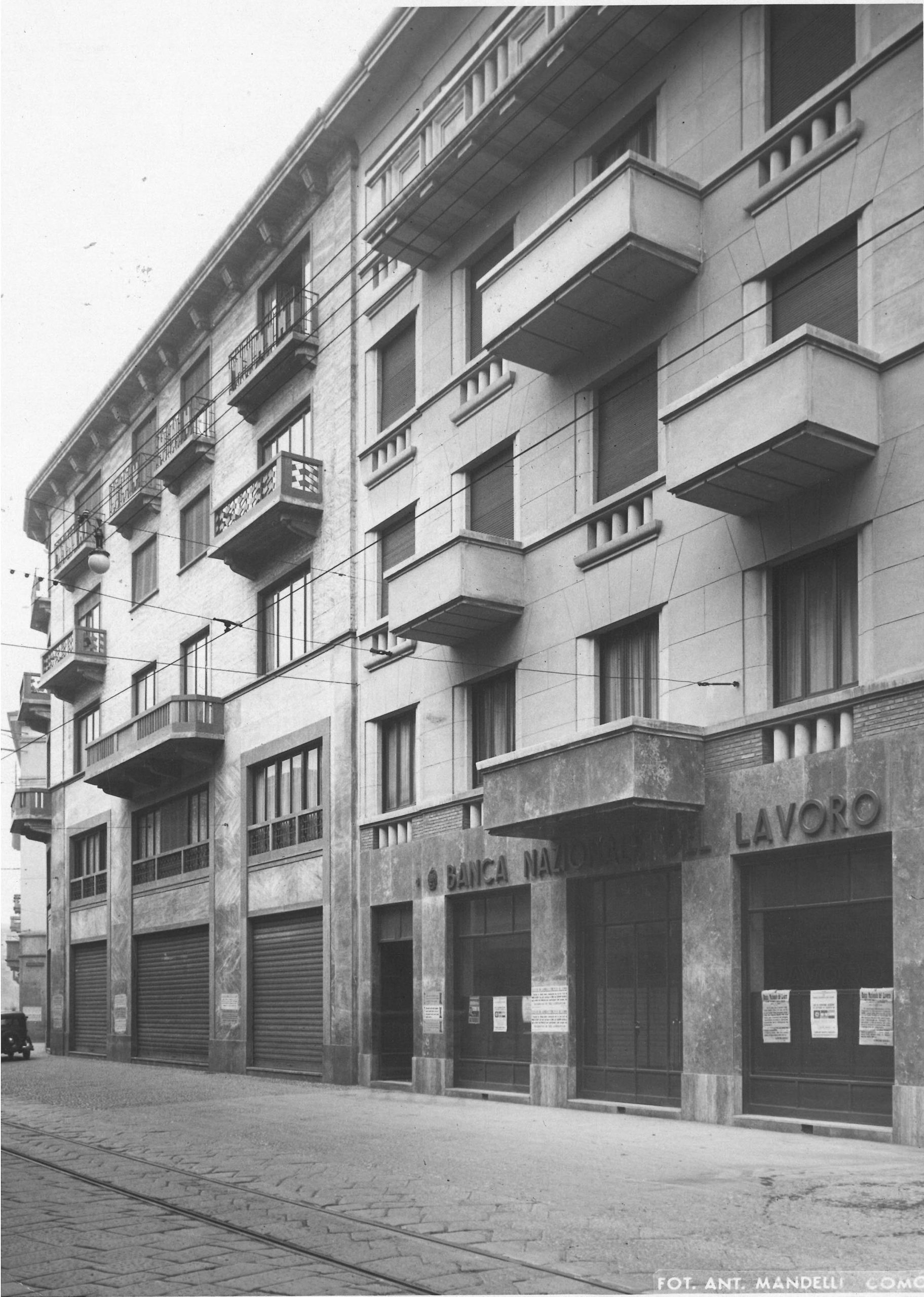 The BNL's branch in Como, through the archives